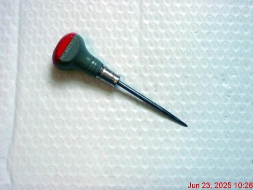 Vintage Stanley "Handyman" Scratch Awl (H1202), Red-Top | eBay