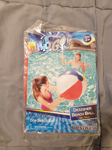 Bestway H2O Go! Designer Beach Ball New in Package! | eBay