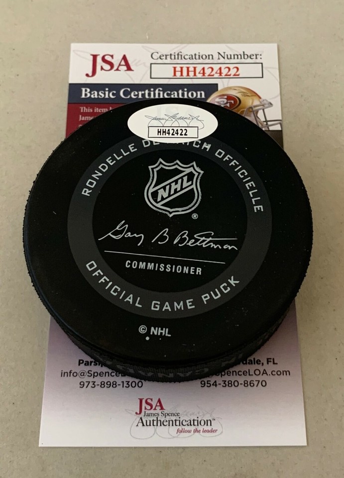 Dante Fabbro signed Nashville Predators Official Game Puck autographed ...