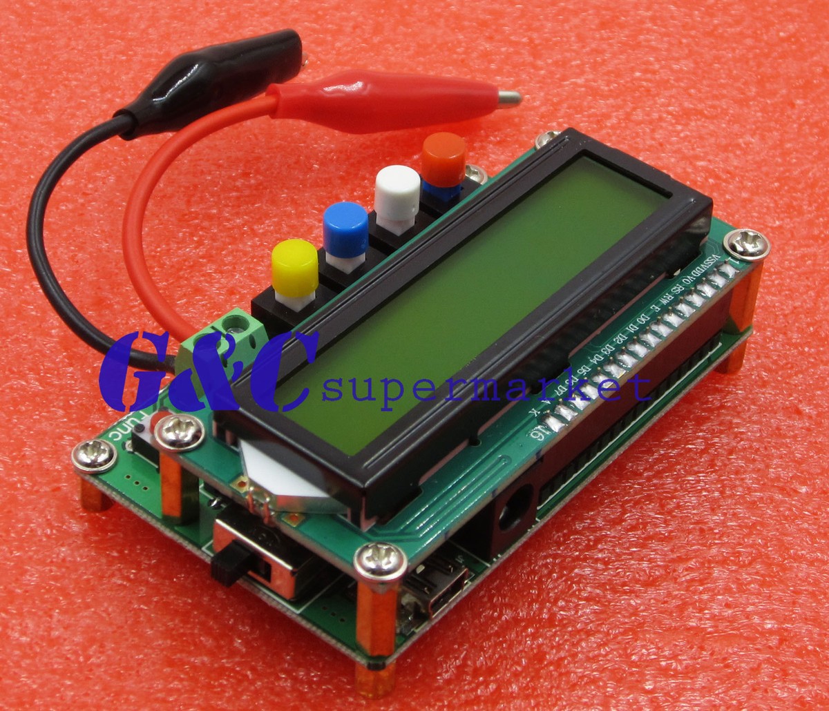 Capacitance Meter LC100-A LCD High Precision Inductance Capacitance L/C ...