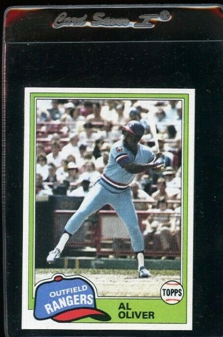 1981 TOPPS #70 AL OLIVER TEXAS RANGERS | eBay
