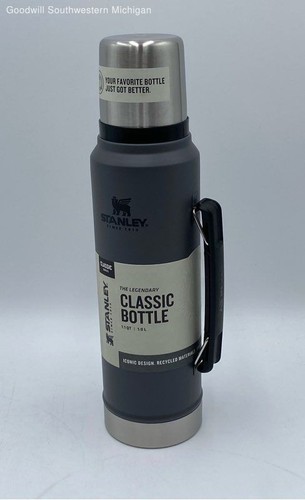 New Stanley Classic Bottle 1 Liter Dark Gray | eBay
