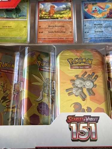 New Pokémon TCG Scarlet & Violet 151 Mini Tin Costco Bundle SHIP TODAY ...
