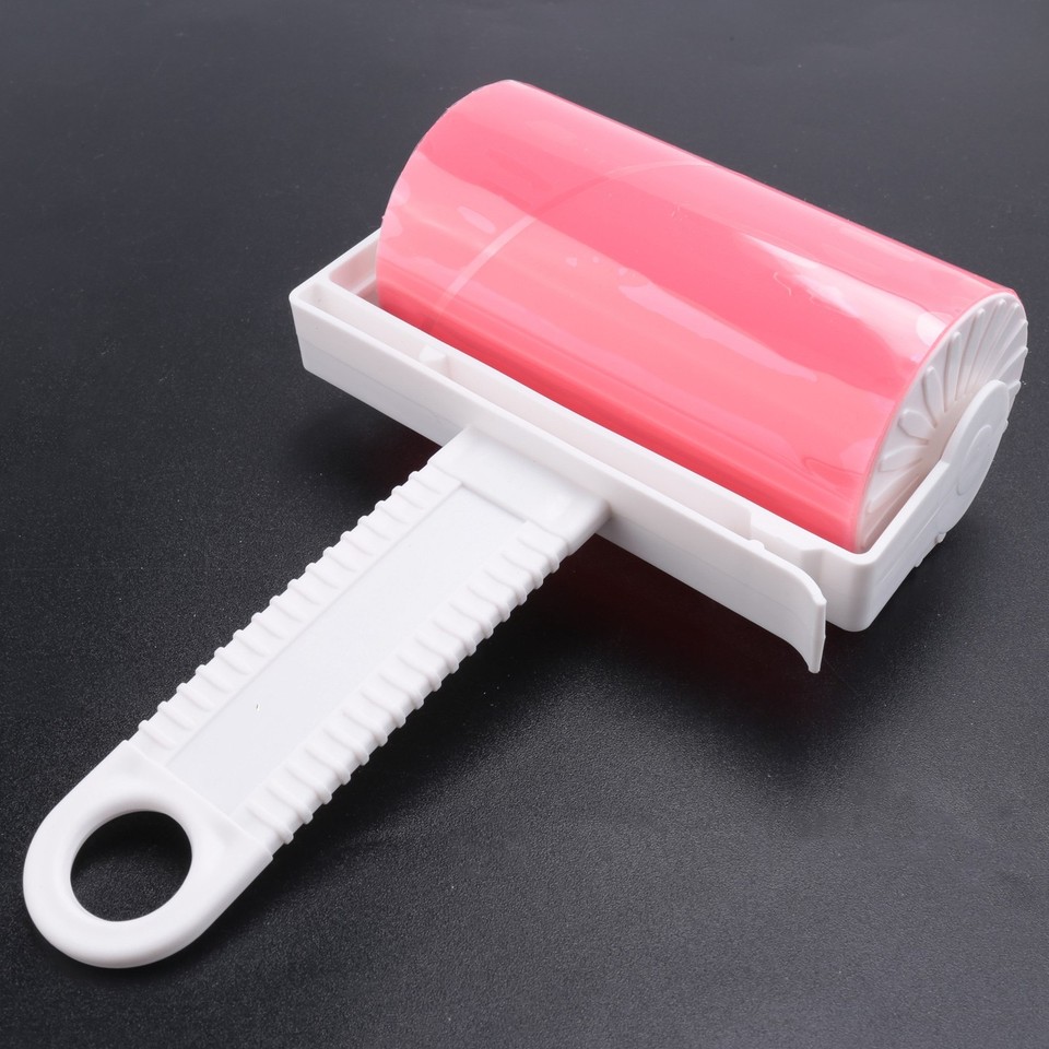 10X(Lint Remover Washable Clothes Hair Sticky Roller Reusable Portable ...