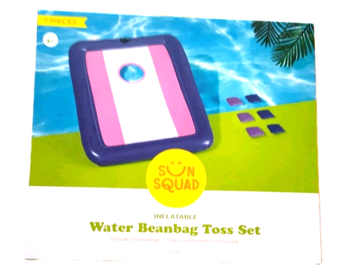 Hydro Cornhole Water Floats and Inflatables w/6 Bean bags Outdoor Fun ...
