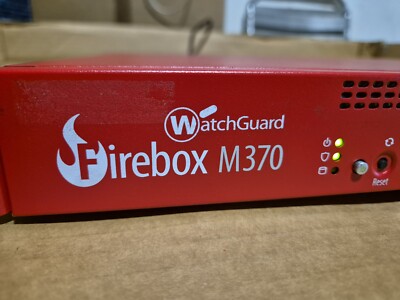 Watchguard Firebox M370 WL6AE8 Firewall Network Security Appliance 8x ...