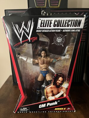 MATTEL WWE Elite SERIES 6 CM Punk Wrestling action figure | eBay