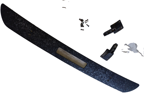 96-02 Toyota 4Runner Liftgate Spoiler Aluminum Wing w Mounts & Bolts | eBay