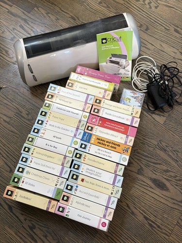 Cricut Expression Provo Craft Electronic Cutter Machine CREX001 & 28 ...