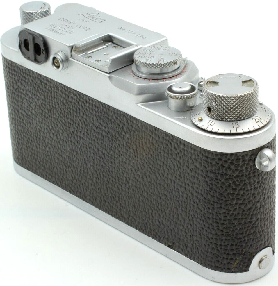 [MINT] Leitz Leica IIIF "Red Dial" - 35mm Rangefinder Barnack Camera ...