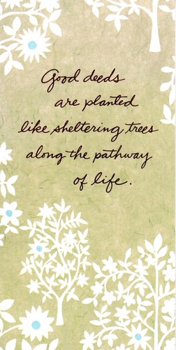 Thank You Sincere Appreciation Good Deeds Tree of Life Hallmark ...