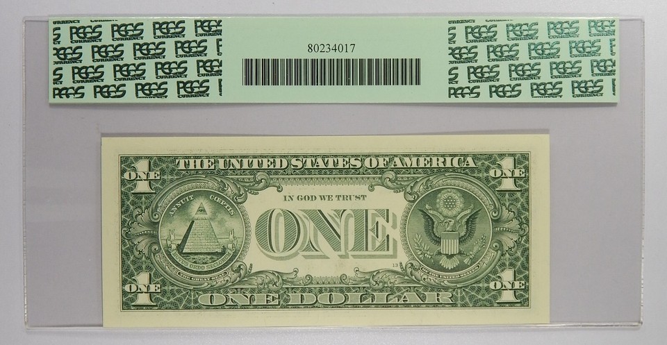 1999 $1 Chicago PCGS 68 PPQ Millennium Note Serial Number 20011359 | eBay