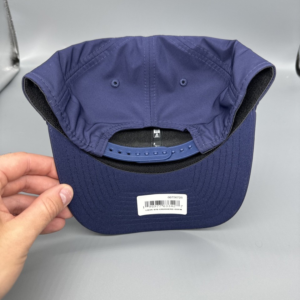 LIV Golf Crushers GC New Era 9Seventy Adjustable Navy Bryson DeChambeau ...