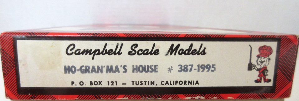 Campbell Ho Scale Building Kit GRAN'MAS'S HOUSE No.387 | eBay