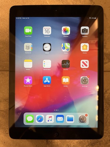 Apple iPad Air 1st Gen 9.7" 32GB Wi-Fi+Cellular A1475 MF009LL/A Space ...