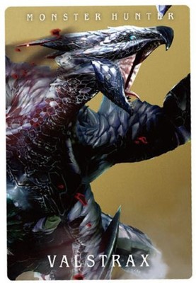 MONSTER HUNTER Series Trading Card W20A#1 Valstrax BANDAI Japan | eBay UK