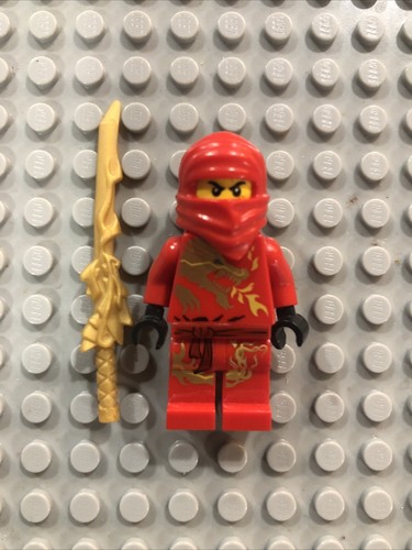LEGO NINJAGO KAI DX DRAGON SUIT RARE MINIFIGURE RED NINJA | eBay
