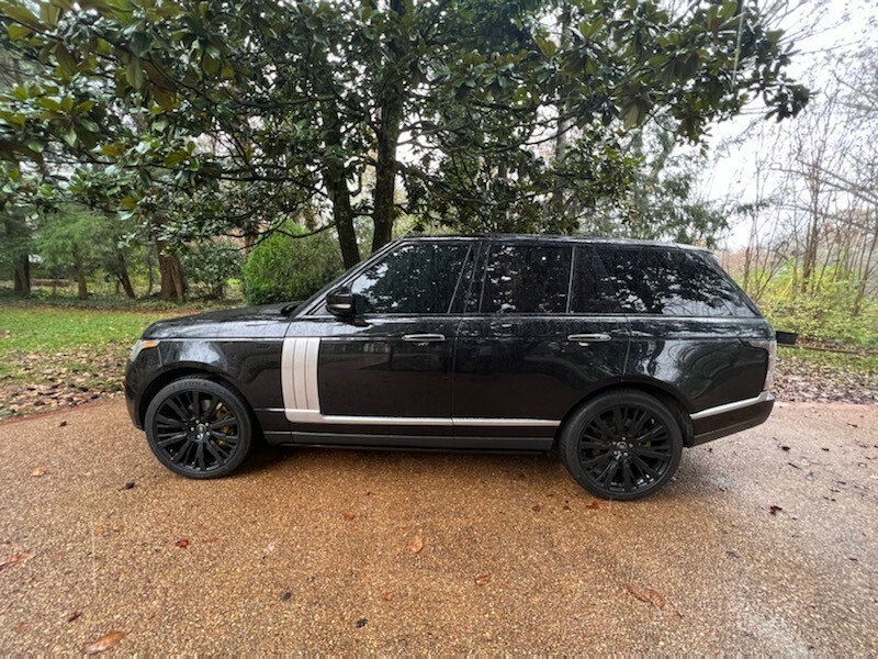 22" Range Rover Factory oem spec Wheels black rims Land Rover Sport SVR ...