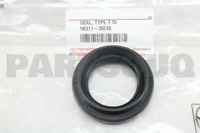 9031135045 Genuine Toyota OIL SEAL, FRONT DRIVE SHAFT, RH 90311-35045 ...