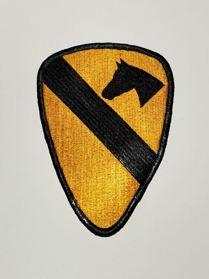 US ARMY 1ST CAVALRY DIVISION PATCH - FULL COLOR | eBay