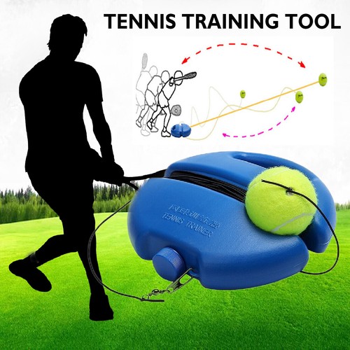 Tennis Trainer Training Practice Self-Study Rebound Balls Back Base ...