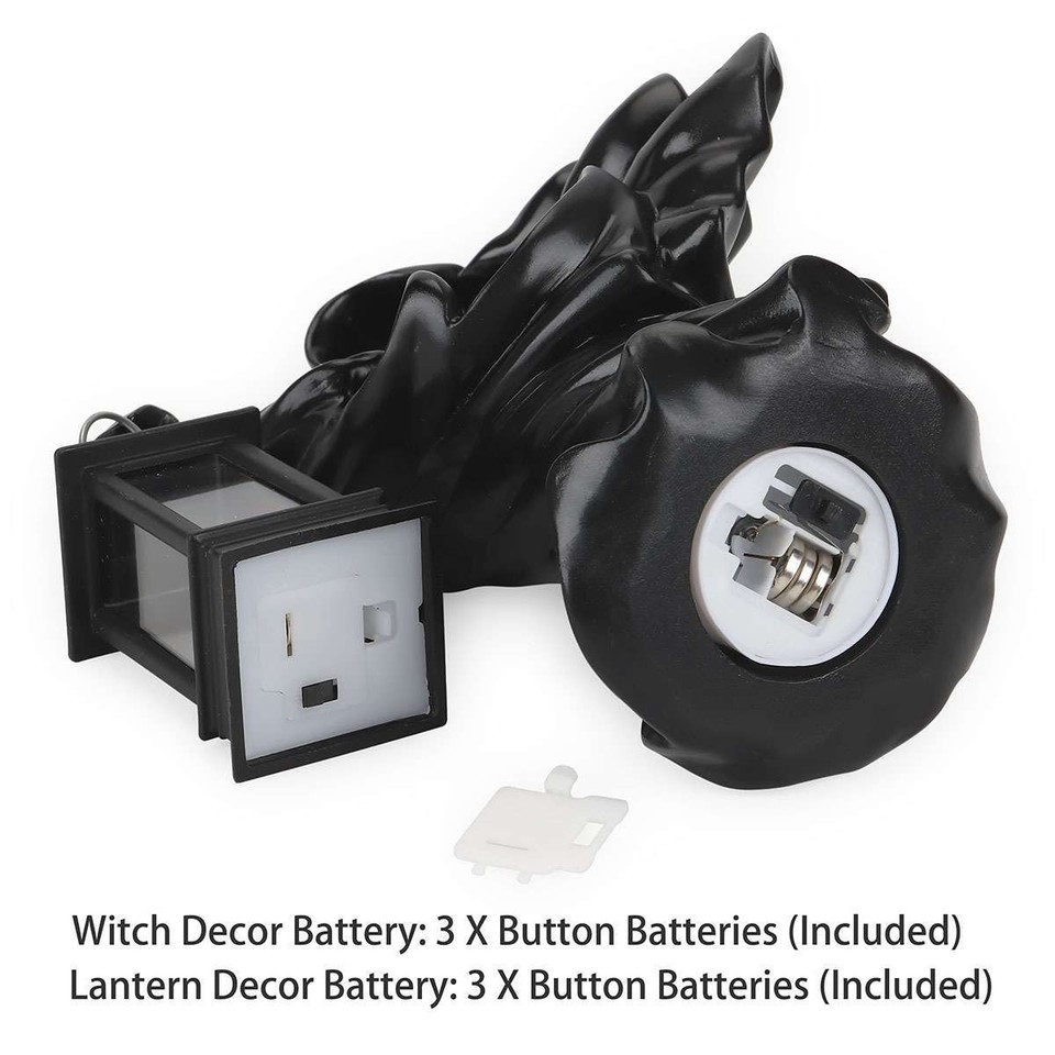 Faceless Ghost Sculpture Resin Witch with Lantern Statue 2 Style ...