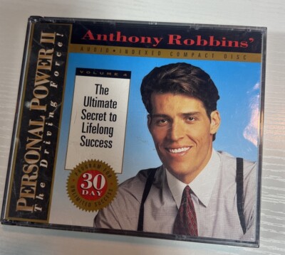 Anthony Robbin Personal Power II Vol 4 The Ultimate Secret to Life ...