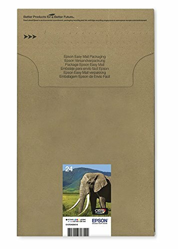 Epson 24, Multipack Elephant Ink Cartridge, XP-65, XP-860, XP-960, XP ...