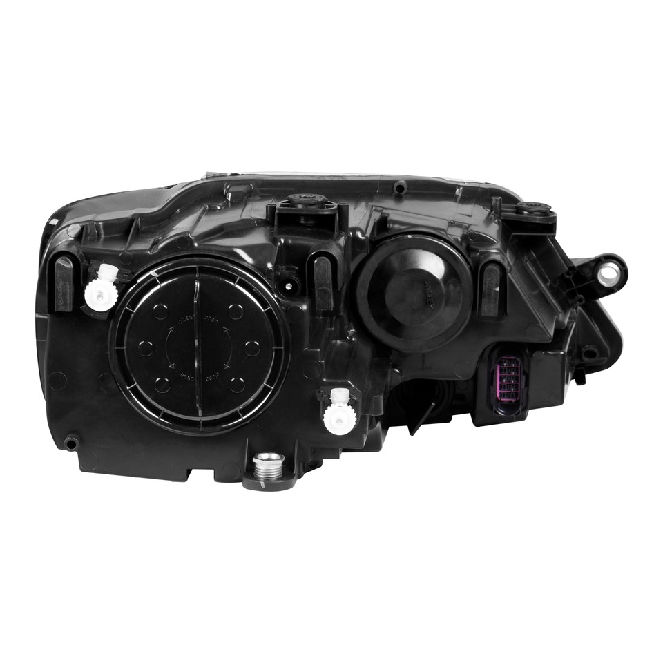 Pair Black Housing Headlights Headlamp For 2011-2018 Volkswagen Jetta ...