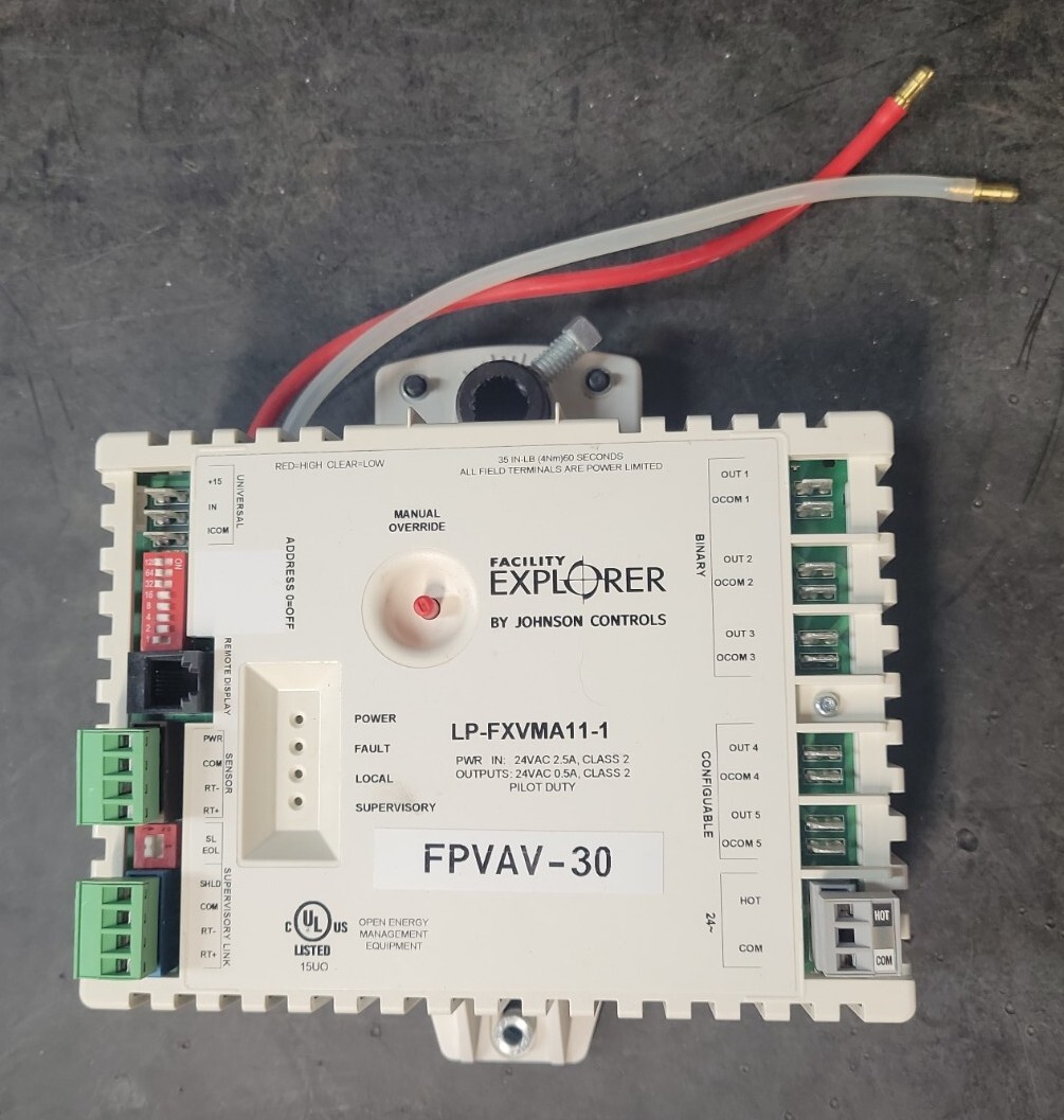 Johnson Controls LP-FXVMA11-1 | eBay