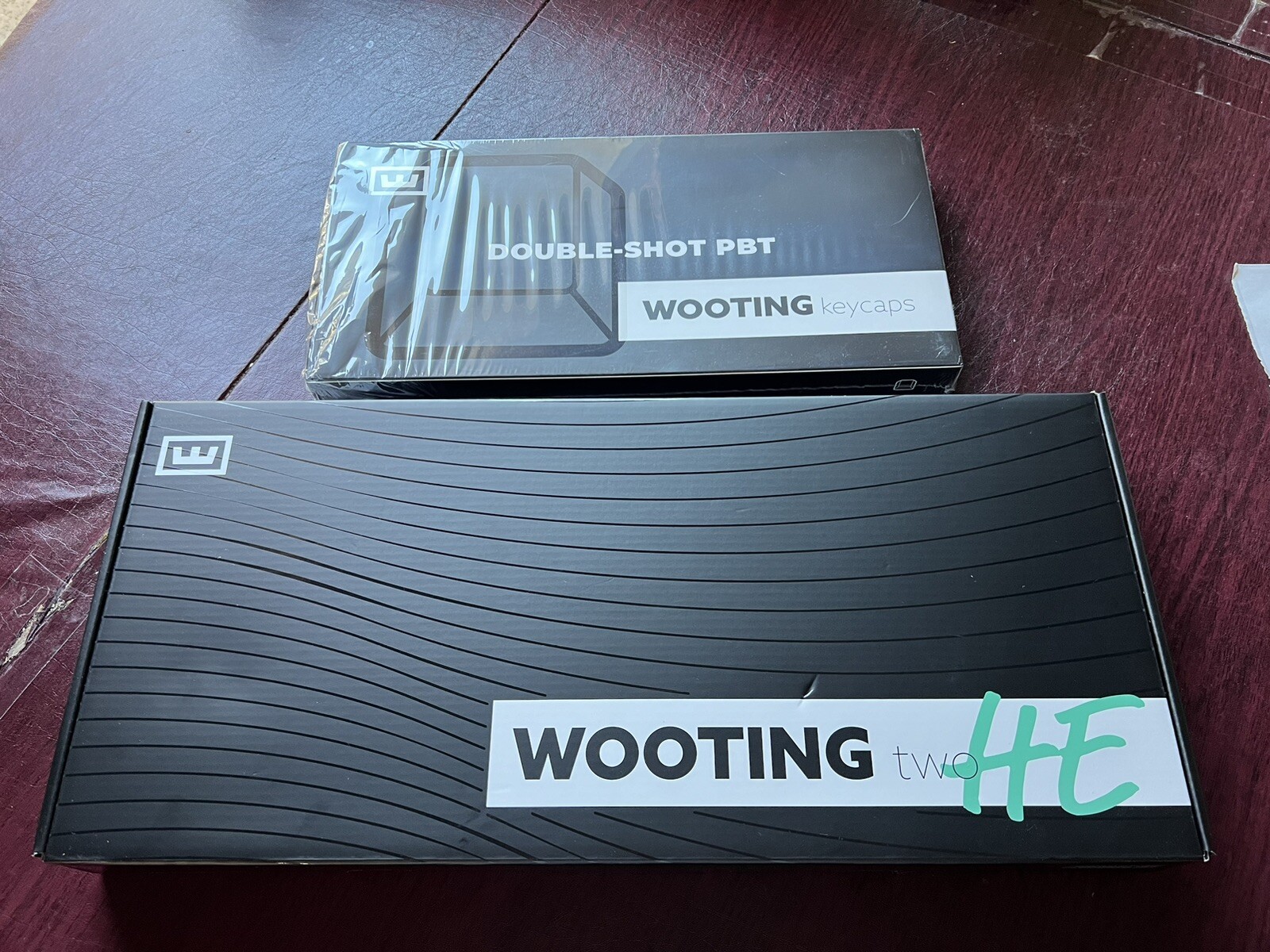 Wooting Two He With Extra Double-Shot PBT White Keycaps