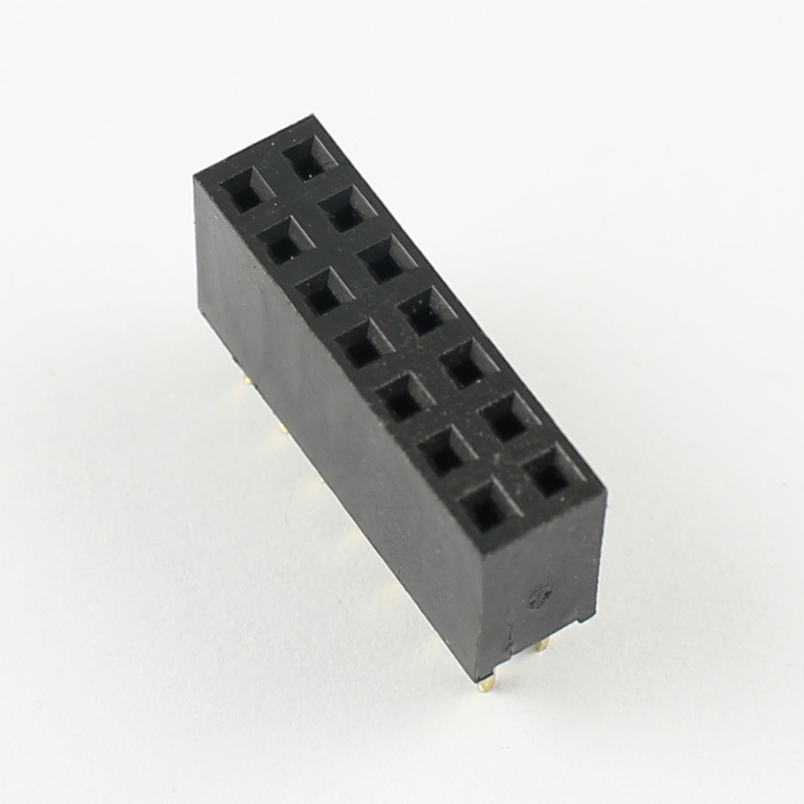 50Pcs 2.54mm 2x7 Pin 14 Pin Female PCB Double Row Straight Header Strip ...