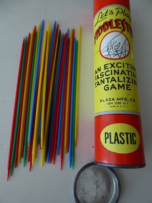 Vintage FIDDLESTIX Game Plaza Mfg Co NYC Antique Childrens Toy Puzzle ...