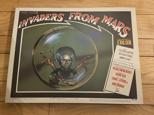 1980’s 9th Card Invaders From Mars Custom Lobby Card | eBay