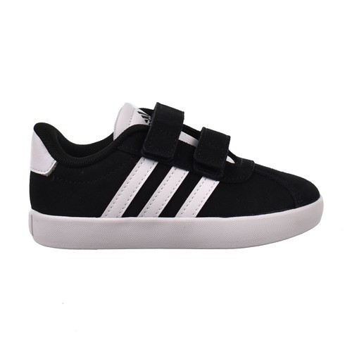 Adidas VL Court 3.0 I Toddler Shoes Core Black-White ID9158 | eBay