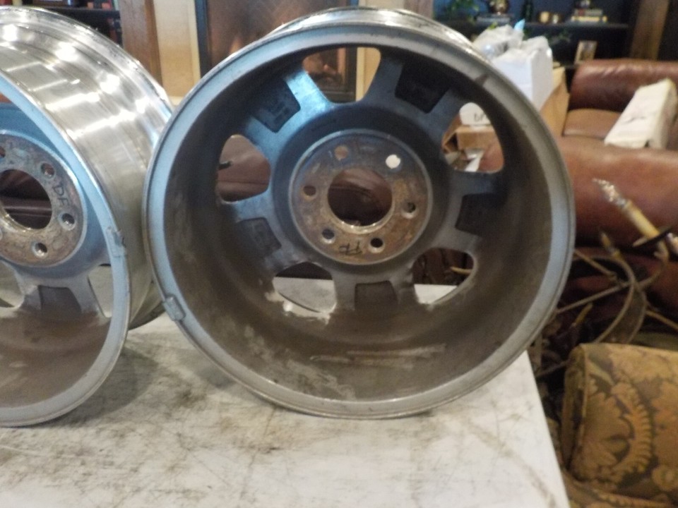 17x8 Chrome Red American Racing AR89378063225 Wheels Set of 4 OEM 8L34 ...