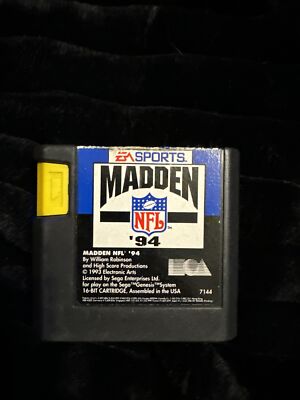 Madden NFL '94 - Sega Genesis - Authentic - Tested and Works ...