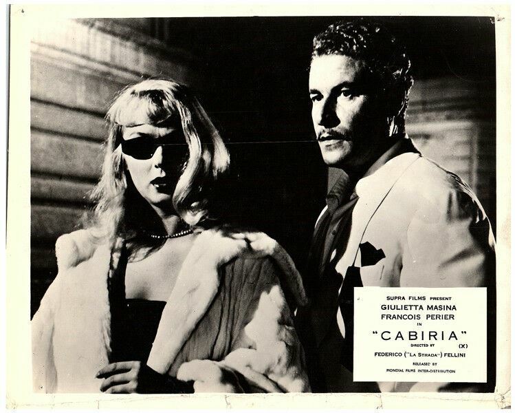 CABIRIA NIGHTS OF Original Lobby Card Maria Luisa Mangini Dorian Gray ...