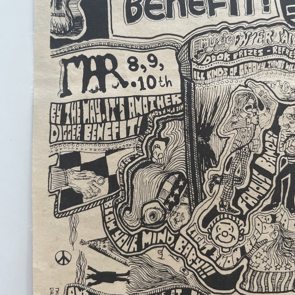 FRUMIOUS BANDERSNATCH 1968 SAN SOUCI TEMPLE L.A Diggers Benefit ...