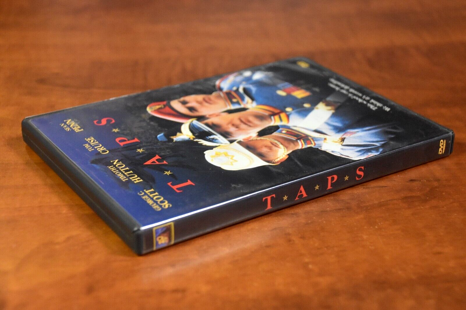 Taps (DVD, 1981, Widescreen, 20th Century Fox) Tom Cruise, Sean Penn ...