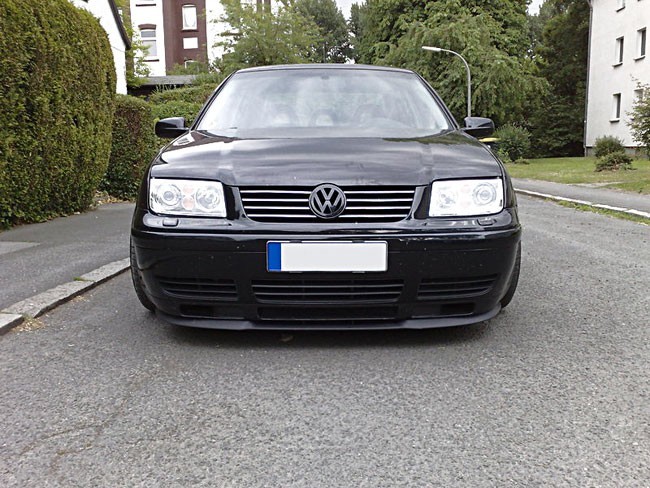 VW Jetta MK4 4 Bora Front Bumper CUPRA R Line Euro Spoiler Lip Valance ...