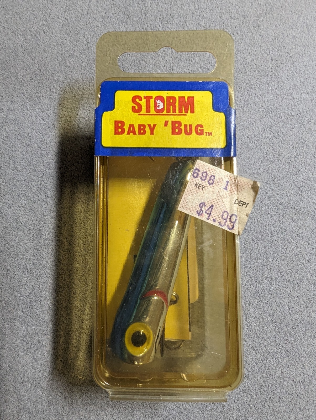 Pre Rapala Storm Baby Chug Bug Met. Silver/Blue Back/OT RXP144 ...
