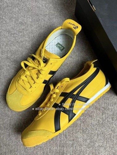Onitsuka Tiger MEXICO 66 Yellow Shoes Unisex Classic Sneakers 1183C102 ...