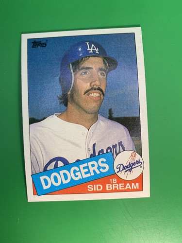 1985 Topps Sid Bream RC #253 Los Angeles Dodgers | eBay