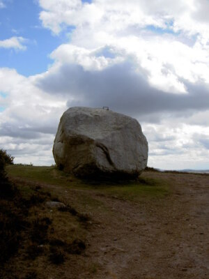 Photo 6x4 Motte Stone Connary Another view of the Motte Stone a large ...