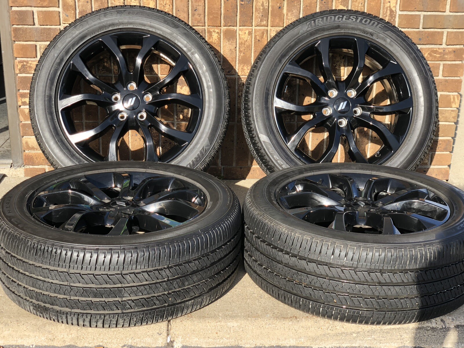 20" Dodge Durango RT Black wheels rims tires Factory OEM 2019 2020 set ...