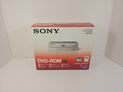 Sony DVD-ROM , Internal 5.25, IDE, DDU1632, NEW in Box | eBay