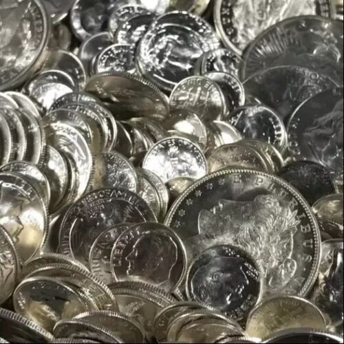 US Silver Coin Lot | ESTATE SALE LIQUIDATION | Mixed Old Coins ...
