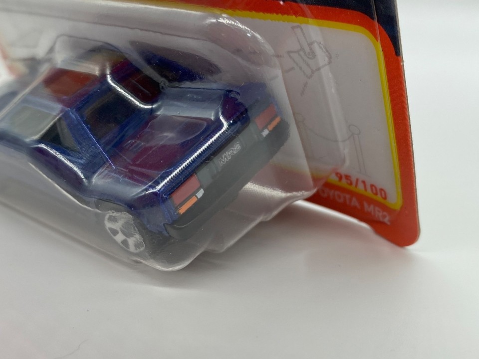 Matchbox 1984 Toyota MR2 LHD lights up #95 blue 2023 sealed | eBay UK