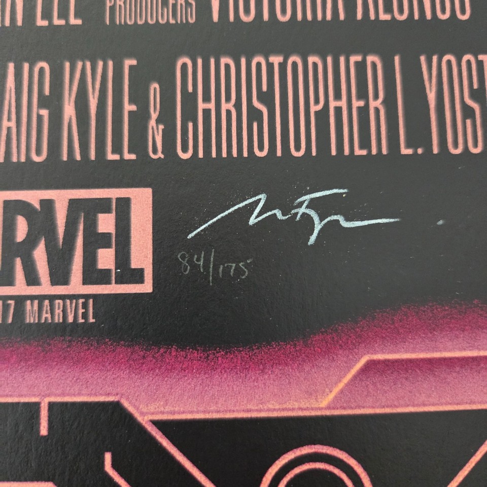 Thor Ragnarok Screen Print Matt Ferguson Artist Proof 84/175 Marvel | eBay